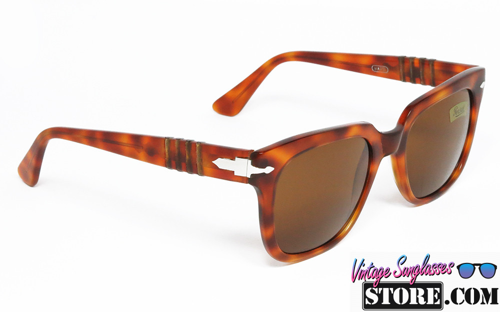 Persol RATTI 803 col. 41 Blond Tortoise-Silver square sunglasses