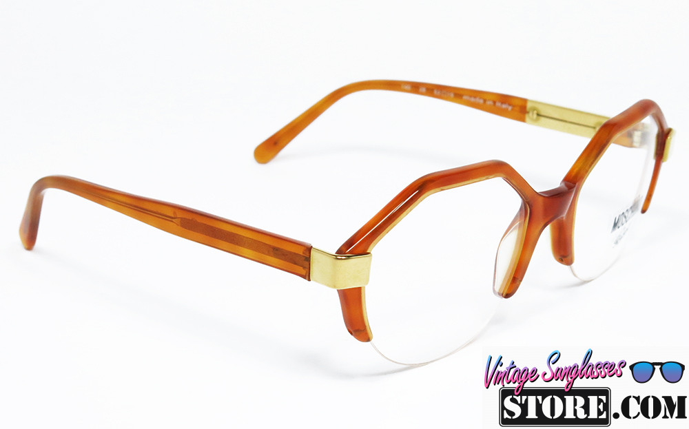 MOSCHINO by Persol M19 col. 28 Brown-Gold Nylor square frame