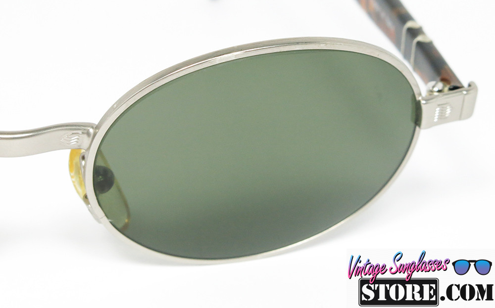 Persol RATTI SOUTH col. CA Matt Silver-CAMO Tortoise oval sunglasses