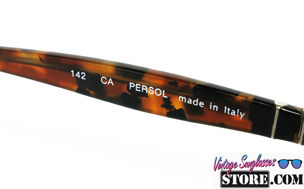 Persol RATTI SOUTH col. CA Matt Silver-CAMO Tortoise oval sunglasses