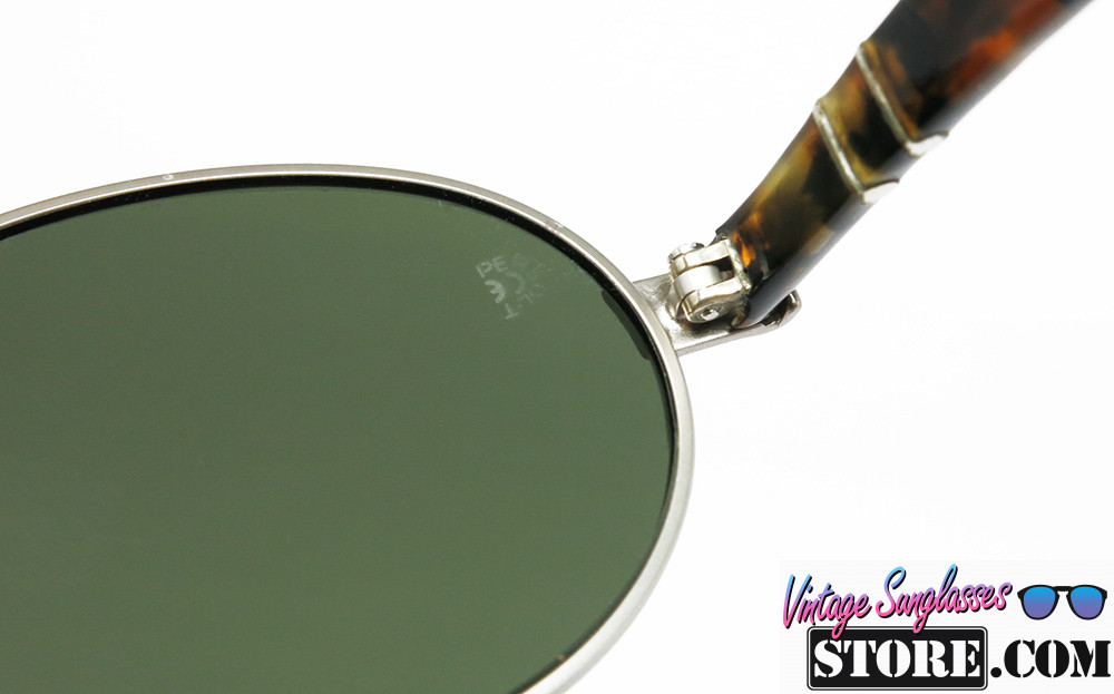 Persol RATTI SOUTH col. CA Matt Silver-CAMO Tortoise oval sunglasses