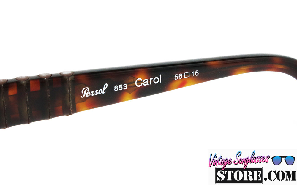 Persol RATTI 853 CAROL col. 24 Dark Tortoise-Silver sunglasses