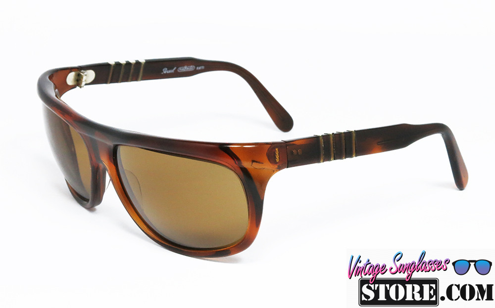 Persol RATTI 69600-60 col. 94 Tortoise-Gold wrap sunglasses