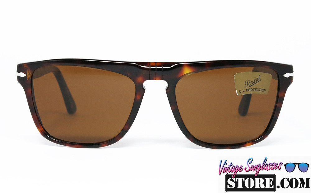 Persol RATTI 69233/52 col. 24 Spotted Tortoise-Silver square sunglasses