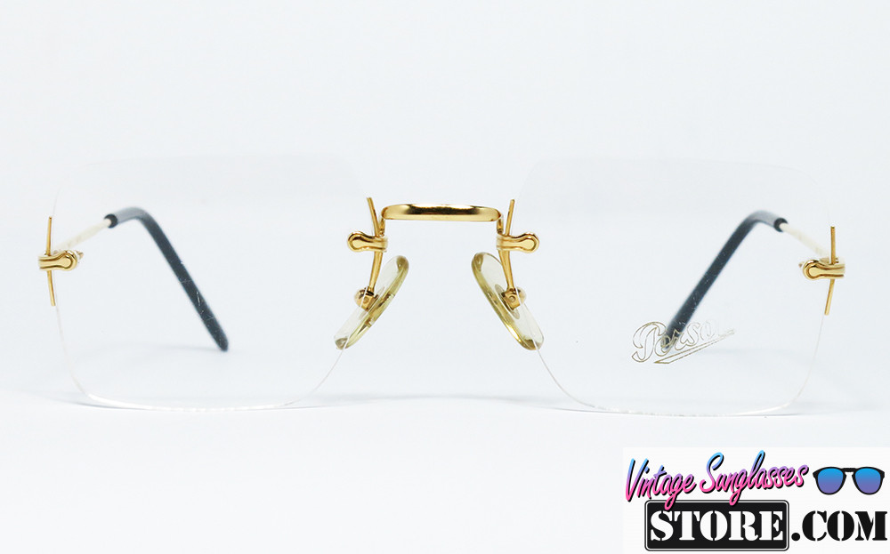 Persol RATTI ASTRA Gold Rimless frame