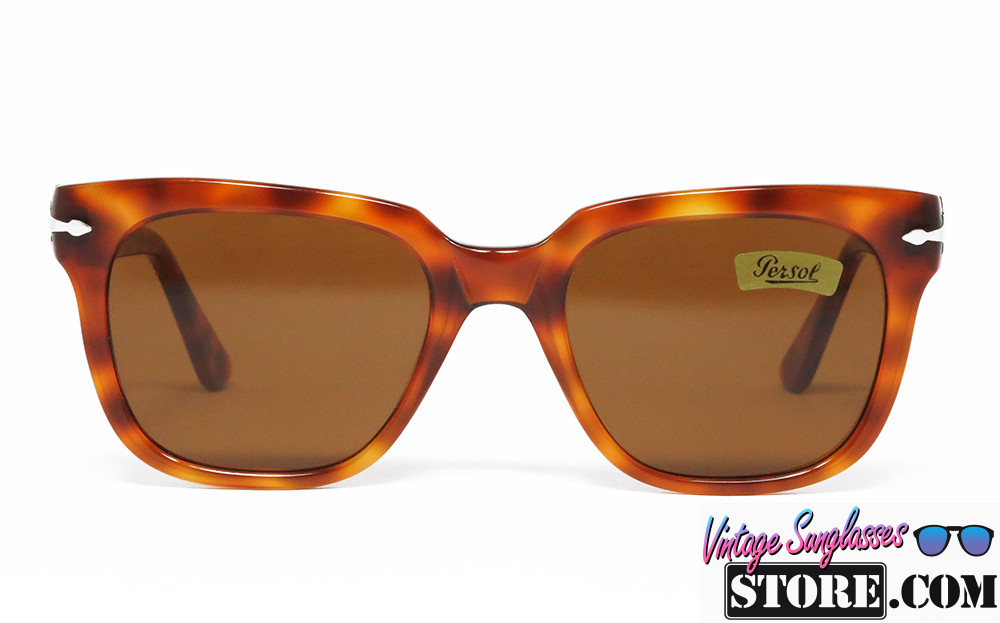 Persol RATTI 803 col. 41 Blond Tortoise-Silver square sunglasses